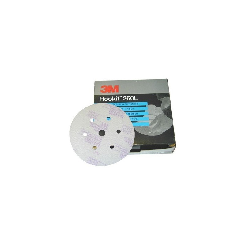 3M 260 Hookit sliberondel korn 1500